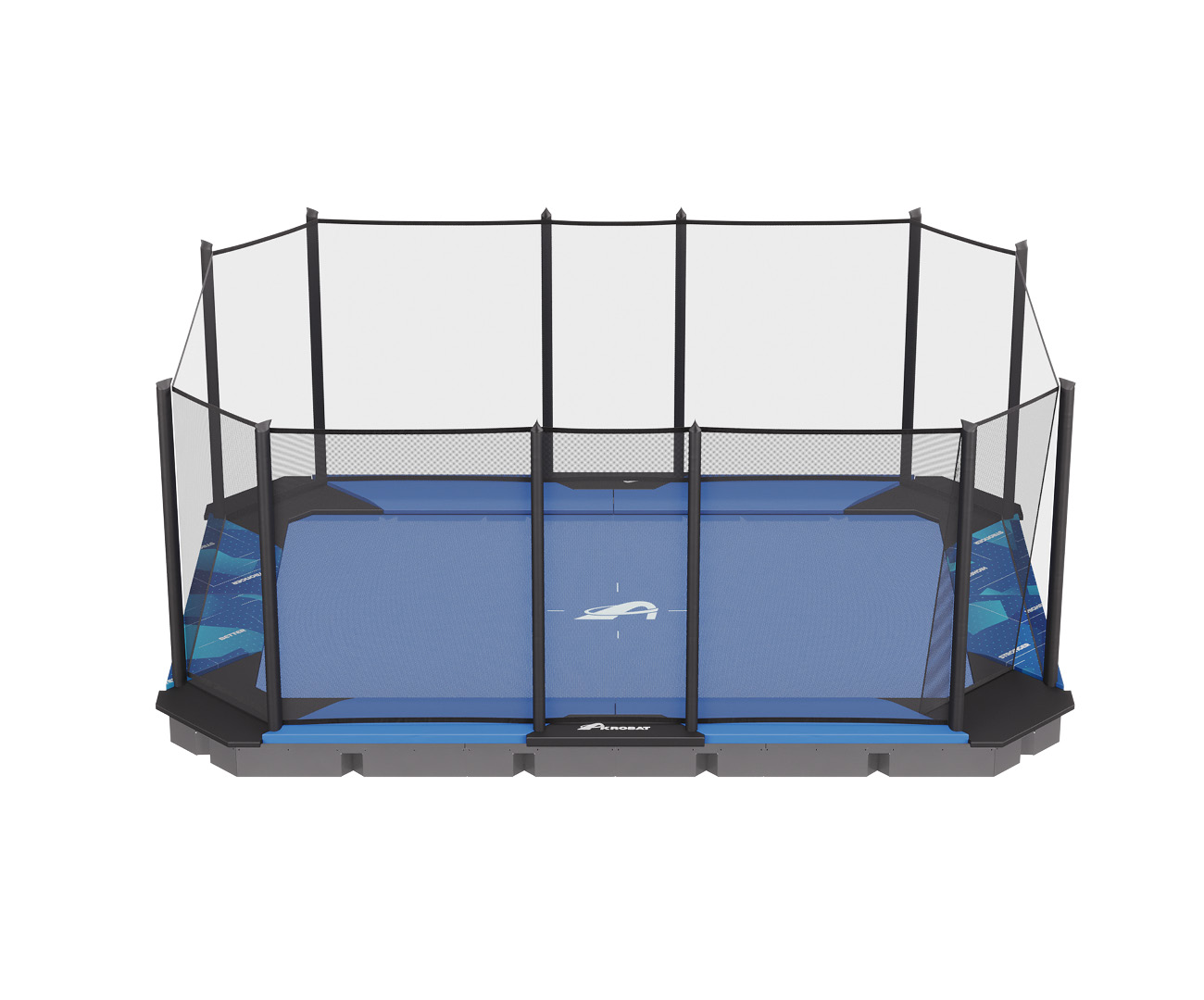 Akrobat Trampolines Australia | XCITYX Flat trampoline